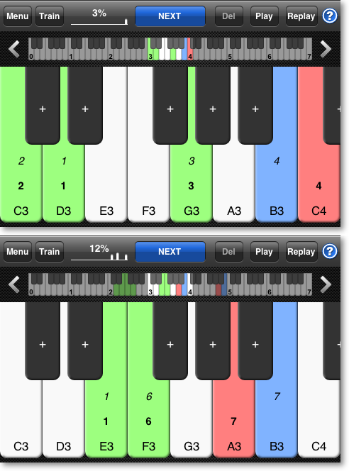 Right Note Ear Trainer - Manual - Melody