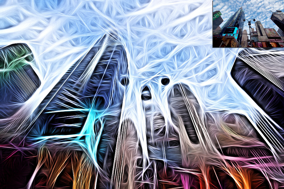 Tangled FX. Photo effect app for iPhone/iPod and iPad